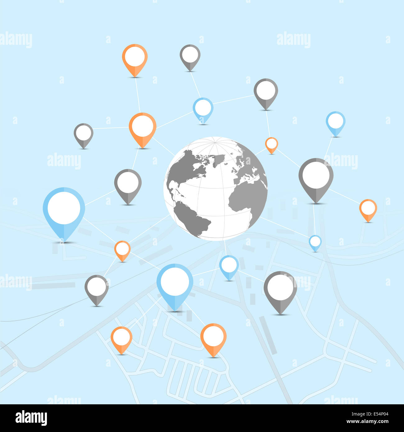 Gps map navigation service hi-res stock photography and images - Alamy