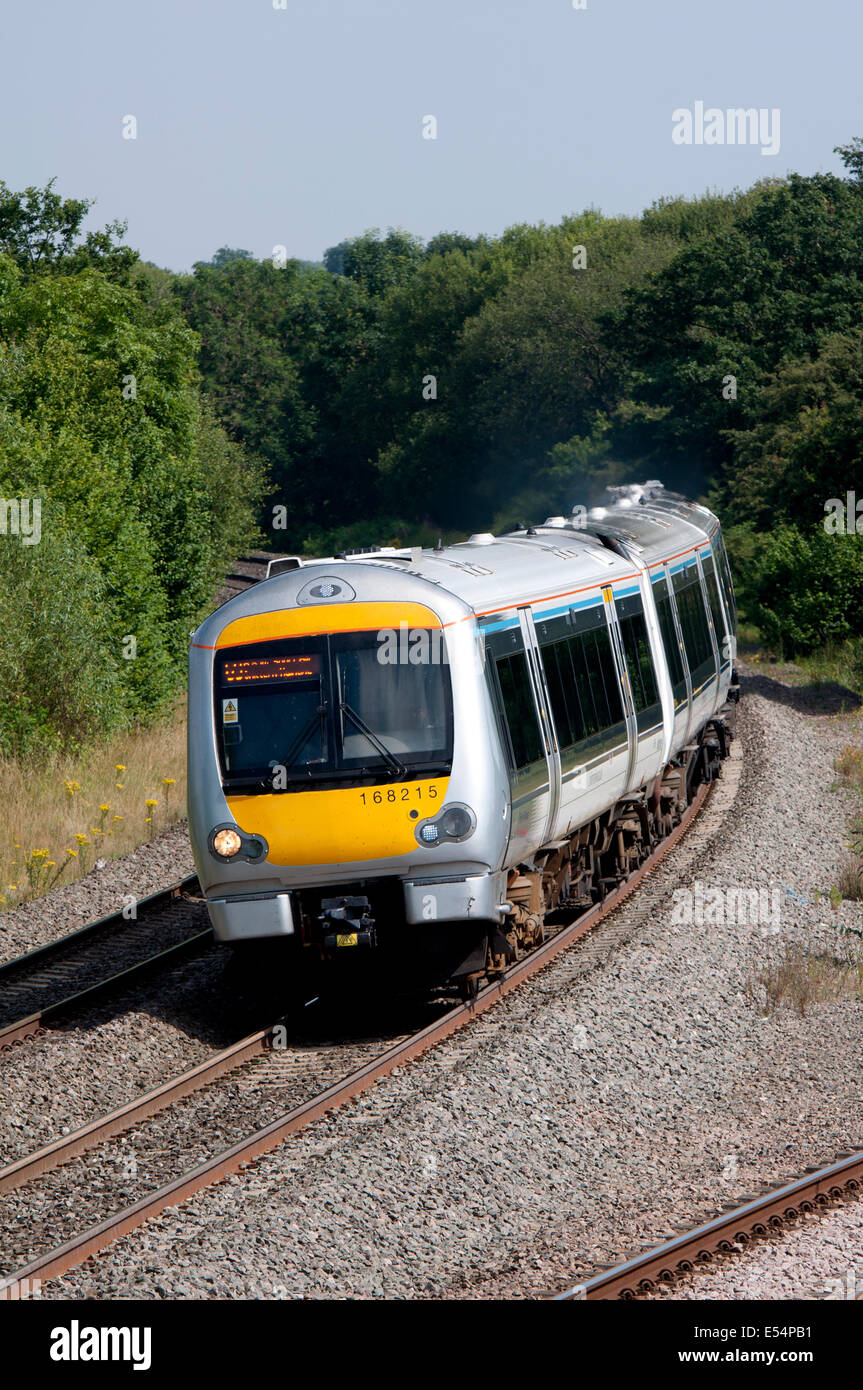 Chiltern Railways train Stock Photo - Alamy