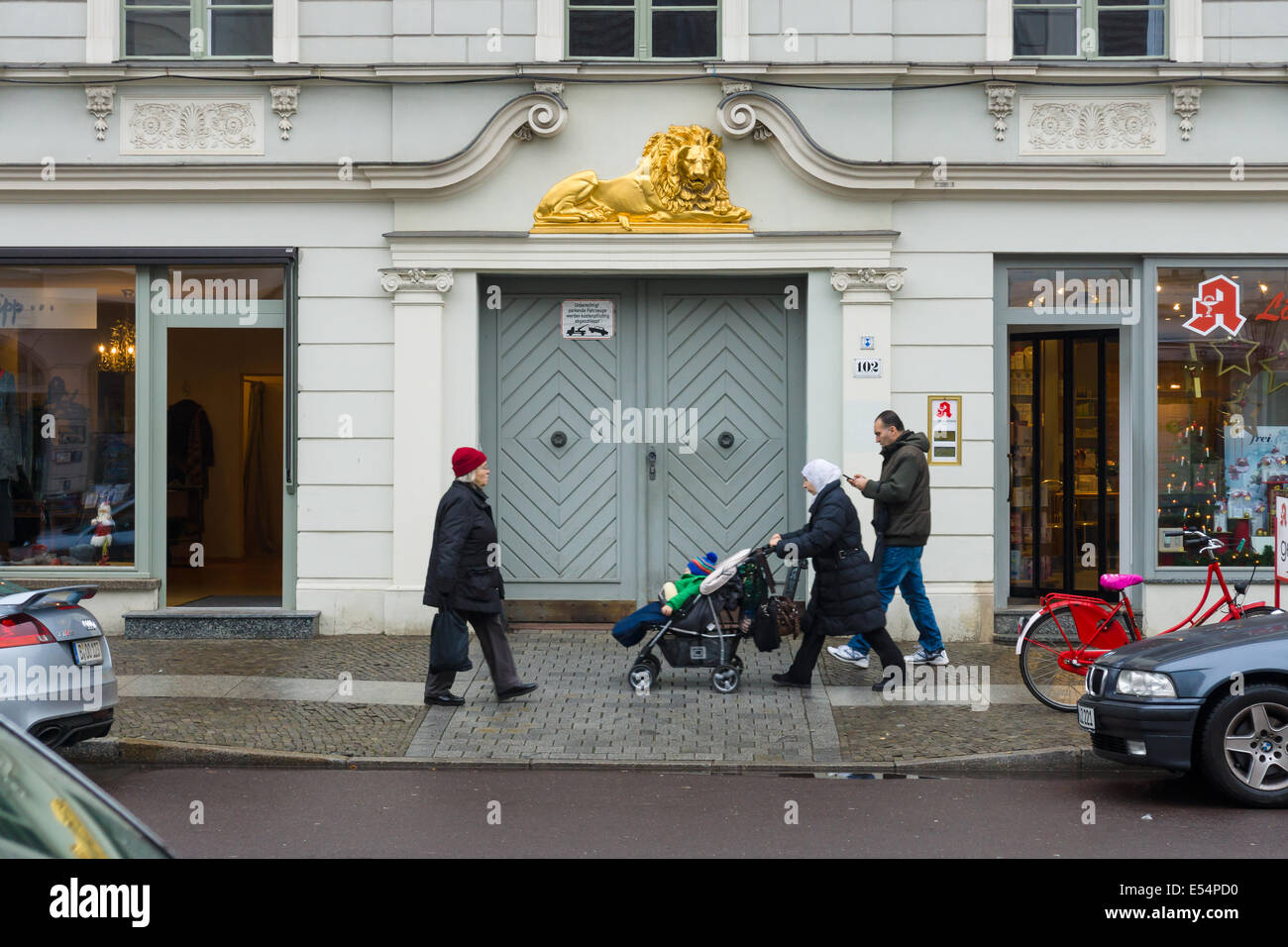 The streets of the old city of Potsdam Stock Photo - Alamy