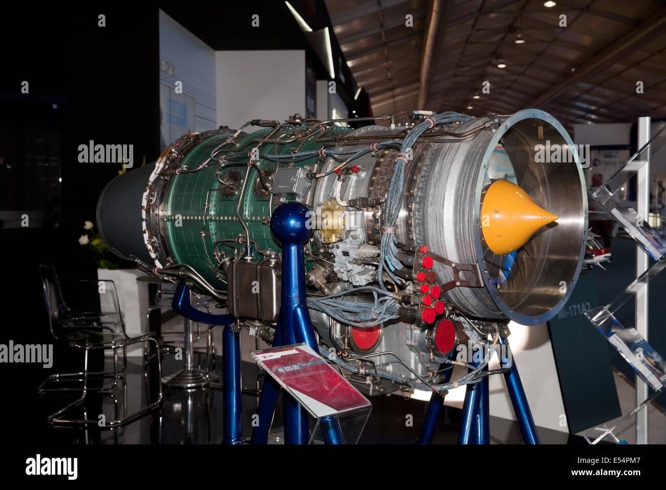Turbo jet engine A1-222-25 Stock Photo - Alamy