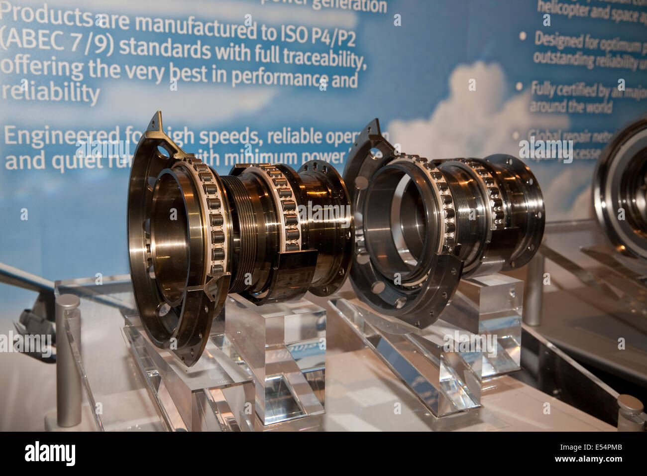 Bearings for the B717 made in Schweifurt in Germany Stock Photo - Alamy