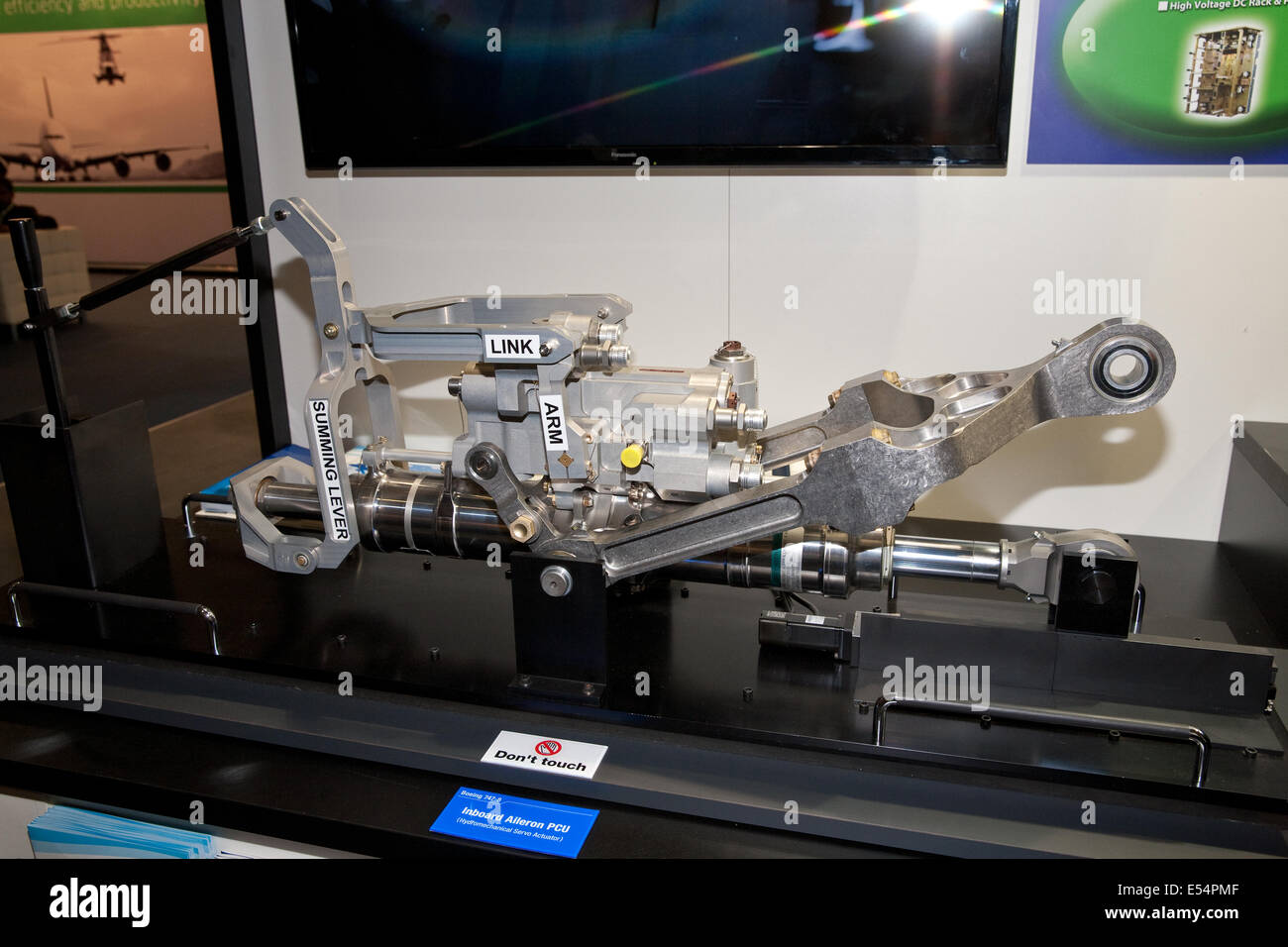 Inboard Aileron Pcu Stock Photo - Alamy