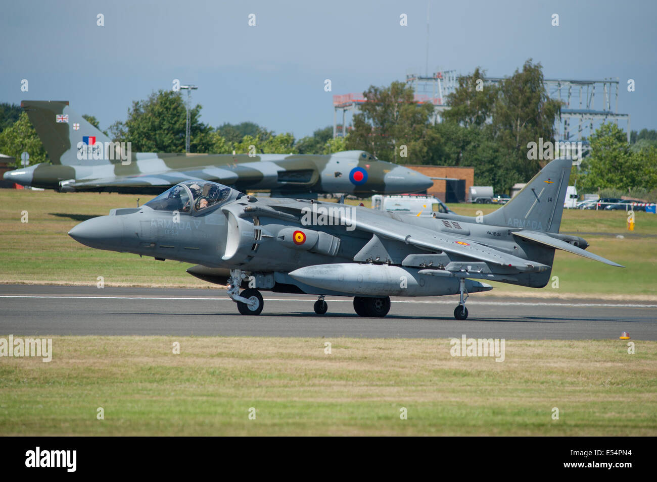 Hawker harrier jump jet hi-res stock photography and images - Alamy