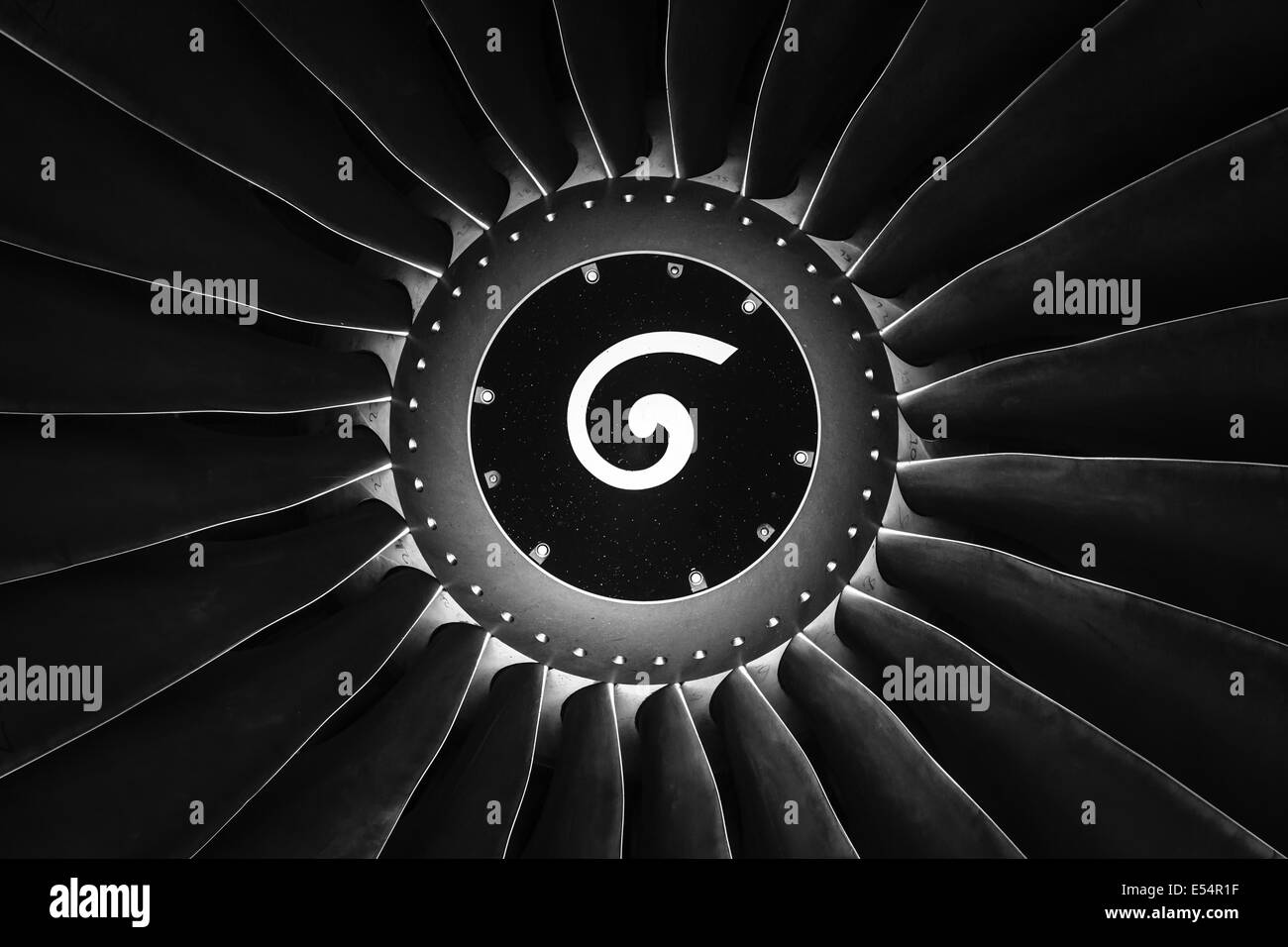 Turbofan jet engine hi-res stock photography and images - Alamy