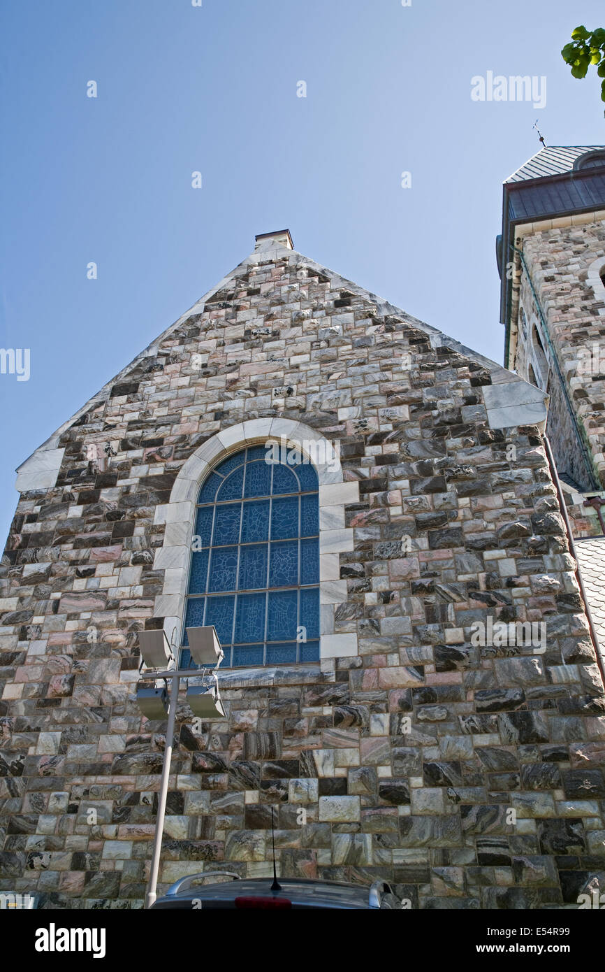Stone built church in Alesund Norway Stock Photo - Alamy