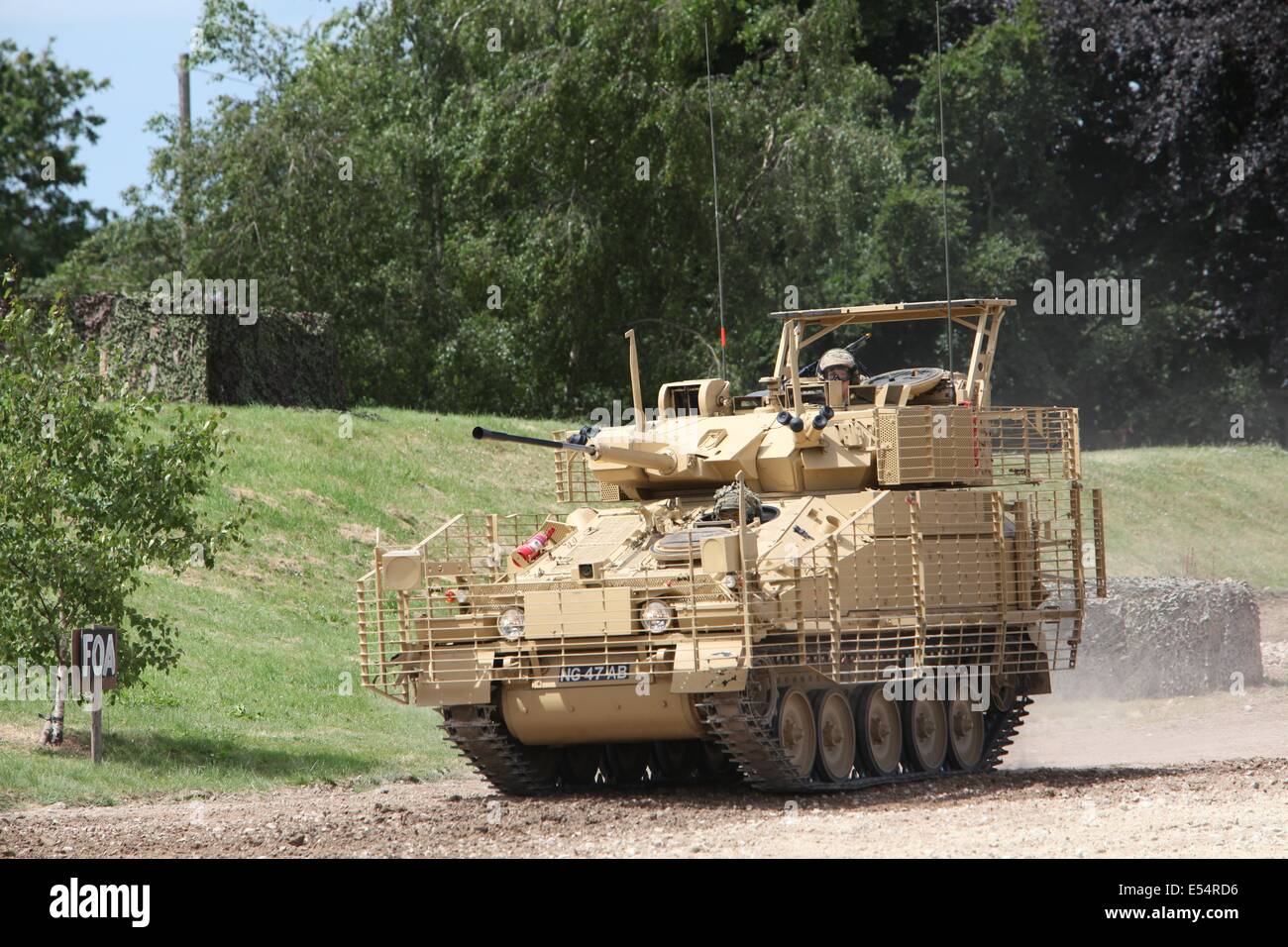 BAe Systems Scimitar 2 (TES) - Bovington Stock Photo - Alamy