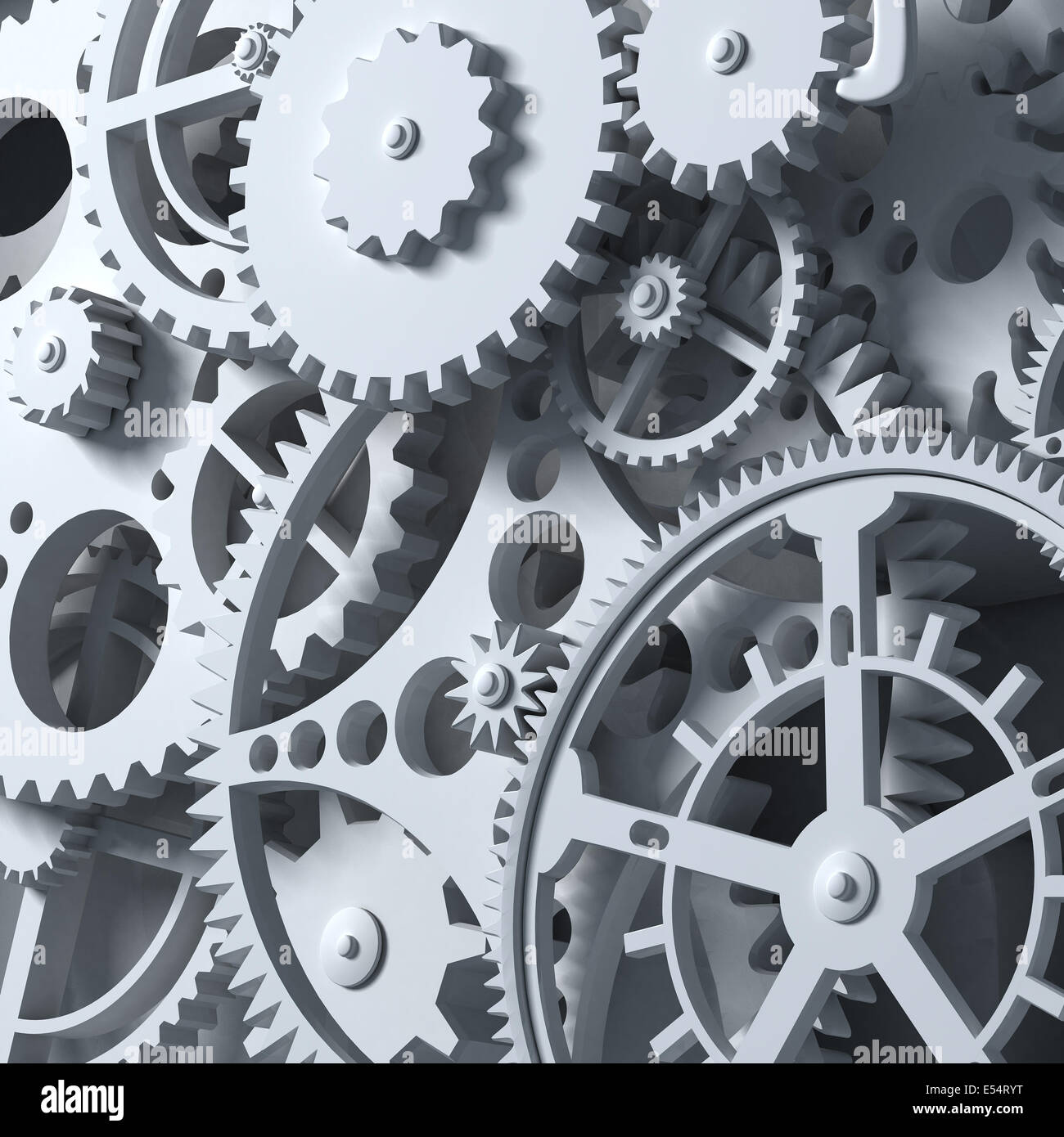 Fantasy golden clockwork. Industry background Stock Photo - Alamy