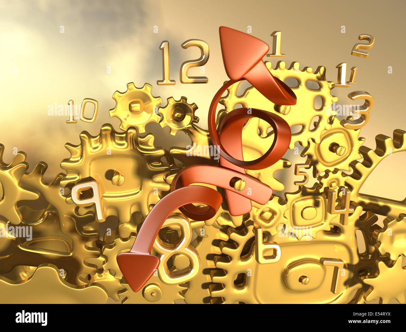 The invention of clockwork hi-res stock photography and images - Alamy