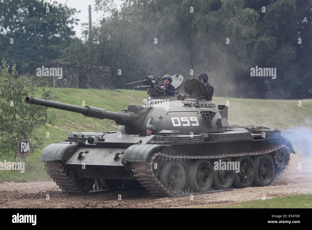T55 battle tank hi-res stock photography and images - Alamy