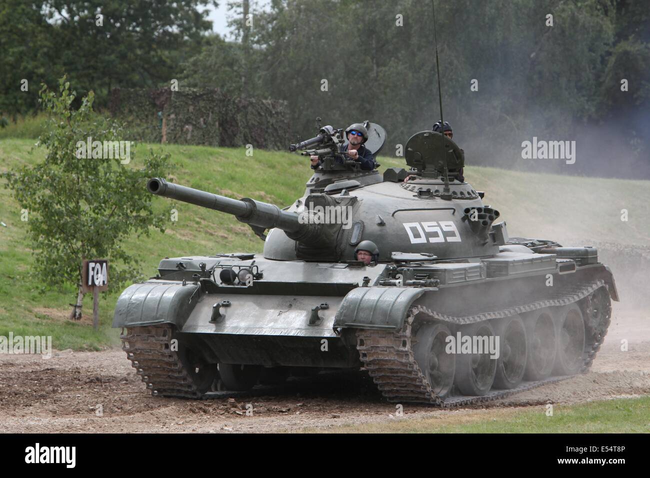 Type 59 Cinese Main Battle Tank - Bovington Tankfest 2014 Stock Photo ...
