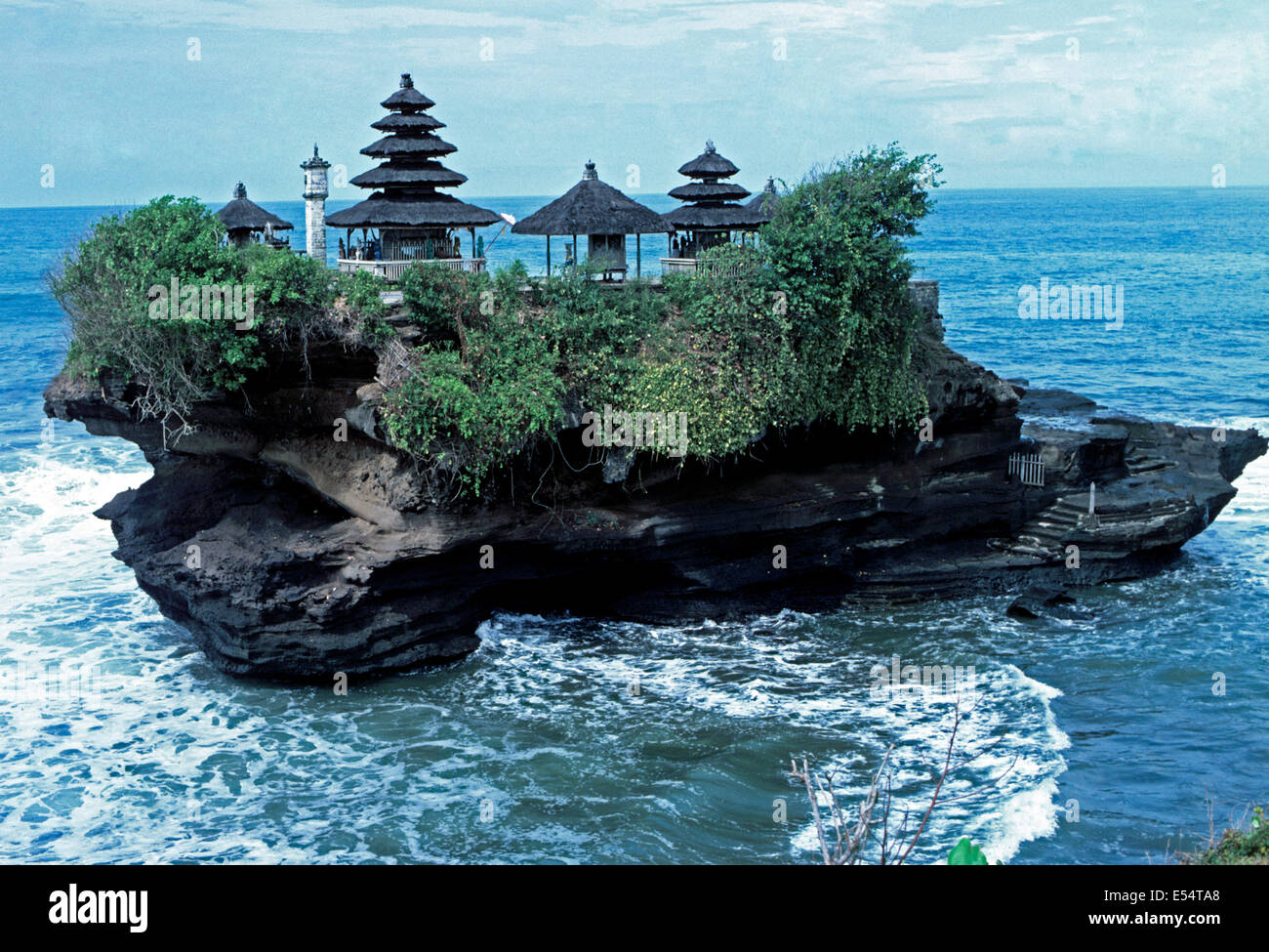 The Tanah Lot Temple (Pura Tanah Lot temple), Tabanan, Bali, Indonesia ...