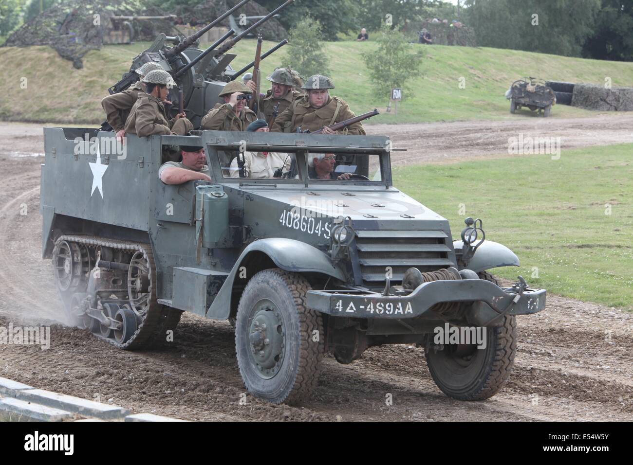 M16 Multiple Gun Carriage Half Track - Bovington Tankfest 2014 Stock ...