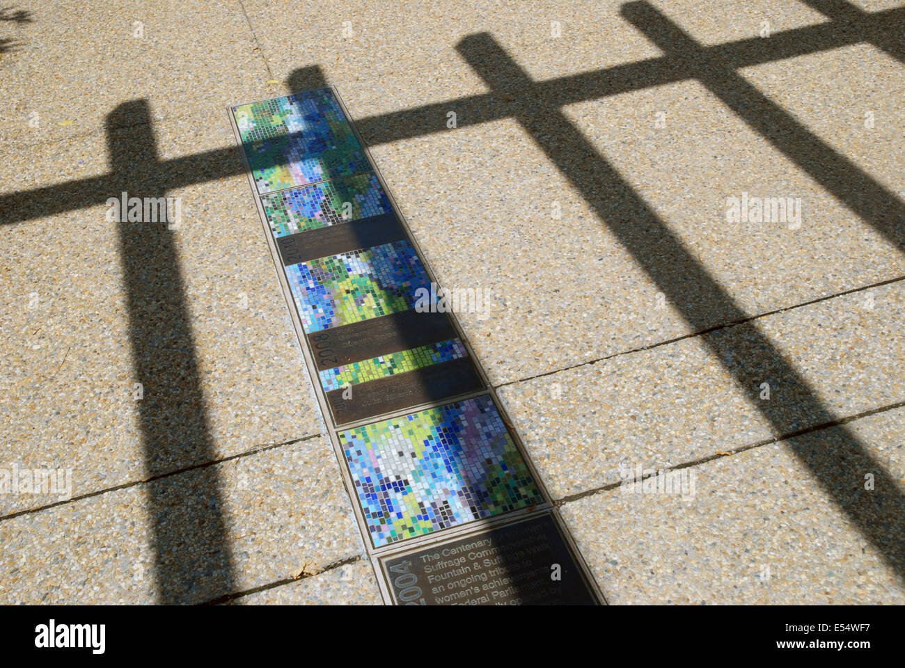 Senate Rose Gardens, Old Parliament House, Canberra, ACT, Australia ...