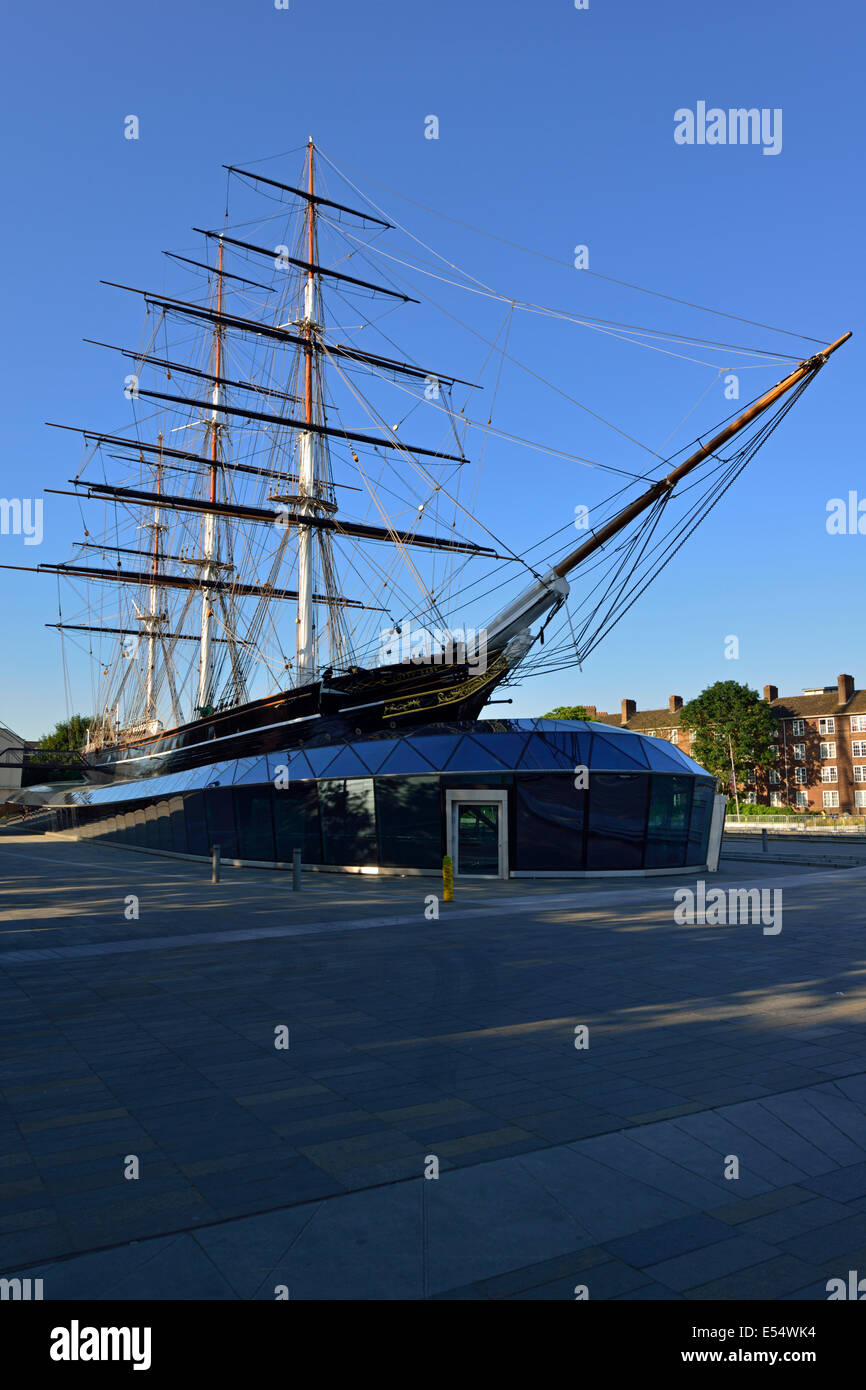 Cutty Sark, Greenwich waterfront, London, United Kingdom Stock Photo ...