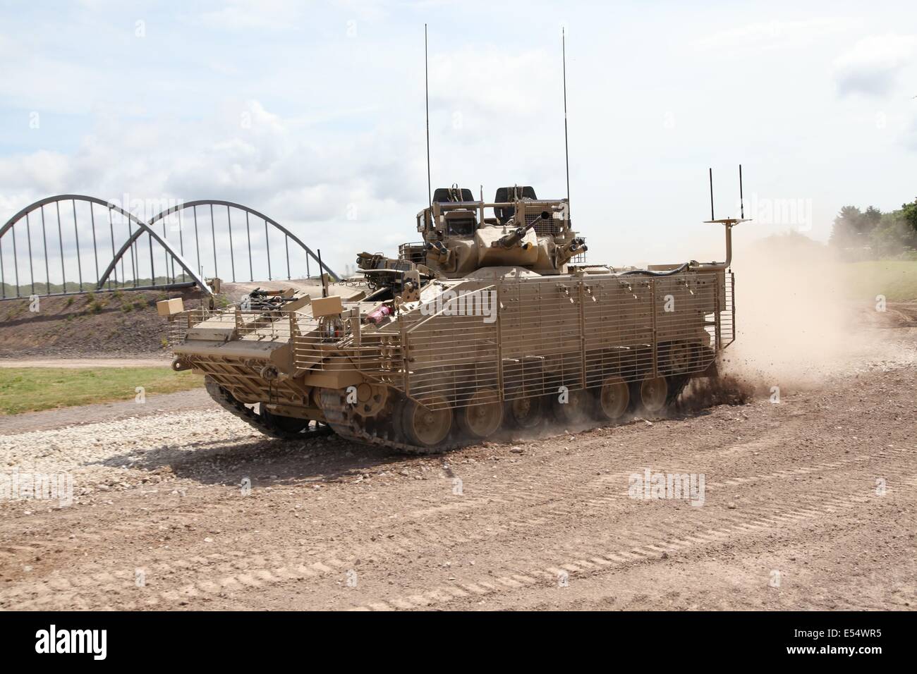 British army warrior tank hi-res stock photography and images - Alamy