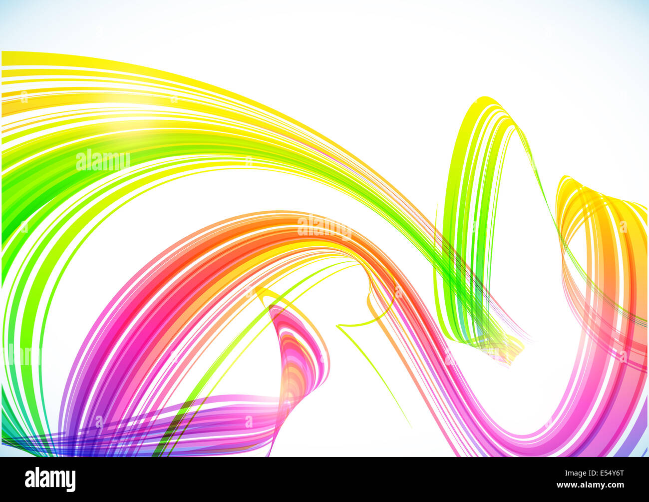 Abstract rainbow stripes vector shining background Stock Photo - Alamy