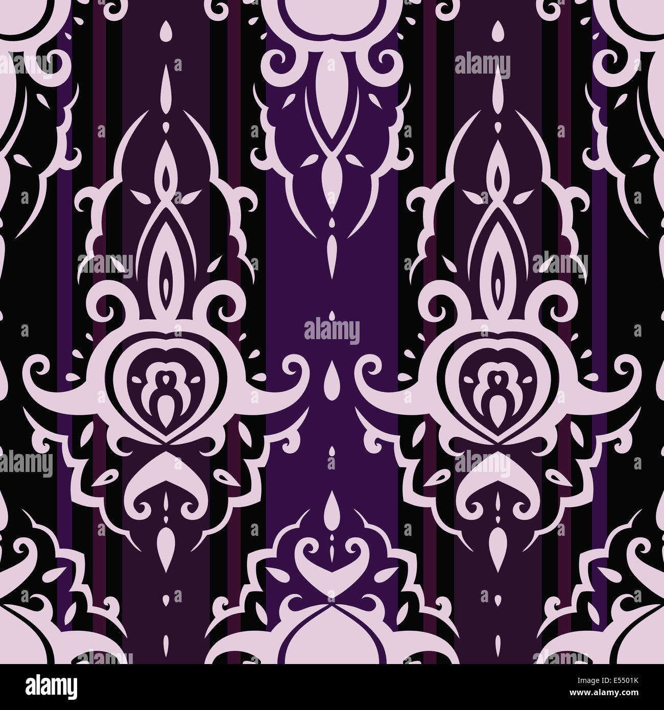 Seamless wallpaper pattern Stock Photo - Alamy