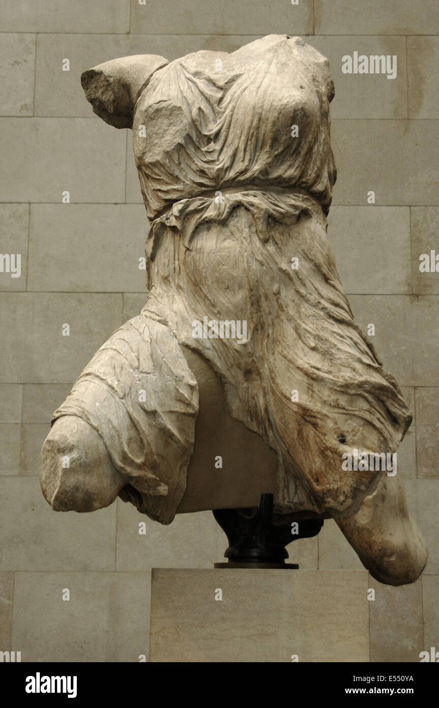 Greece. Athens. Parthenon West Pediment. Figure of Iris. About 438-432 ...