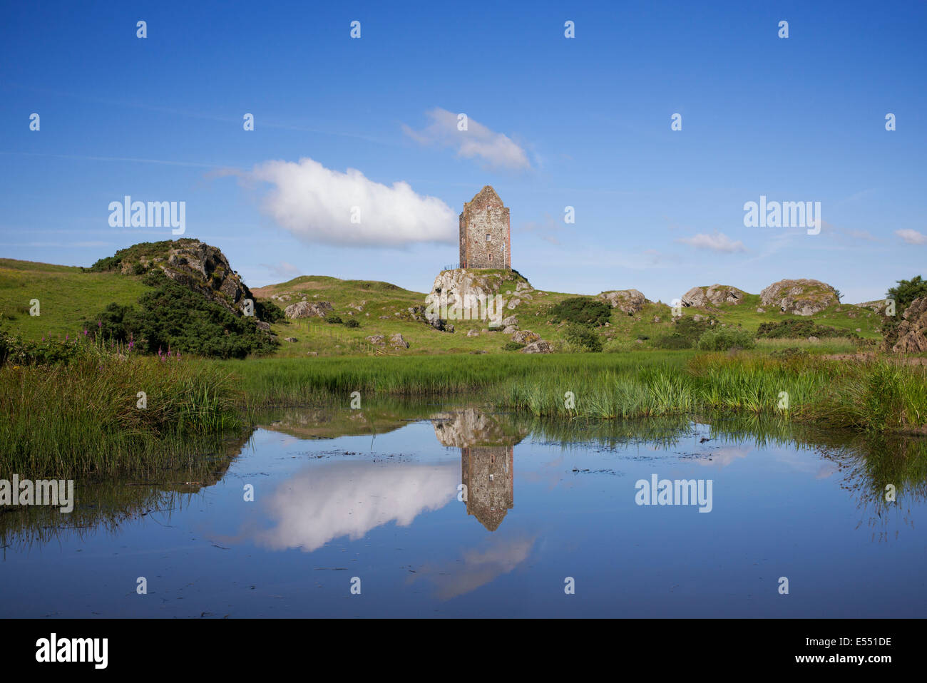Smailholm Tower High Resolution Stock Photography and Images - Alamy