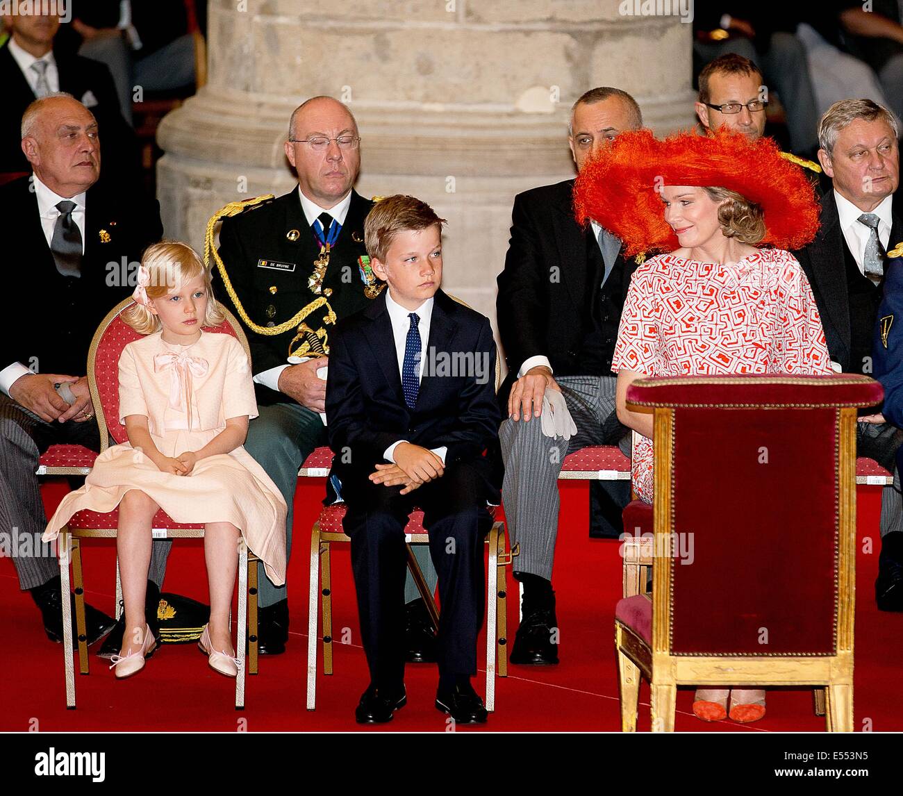 Princess eleonore of belgium july hi-res stock photography and images ...