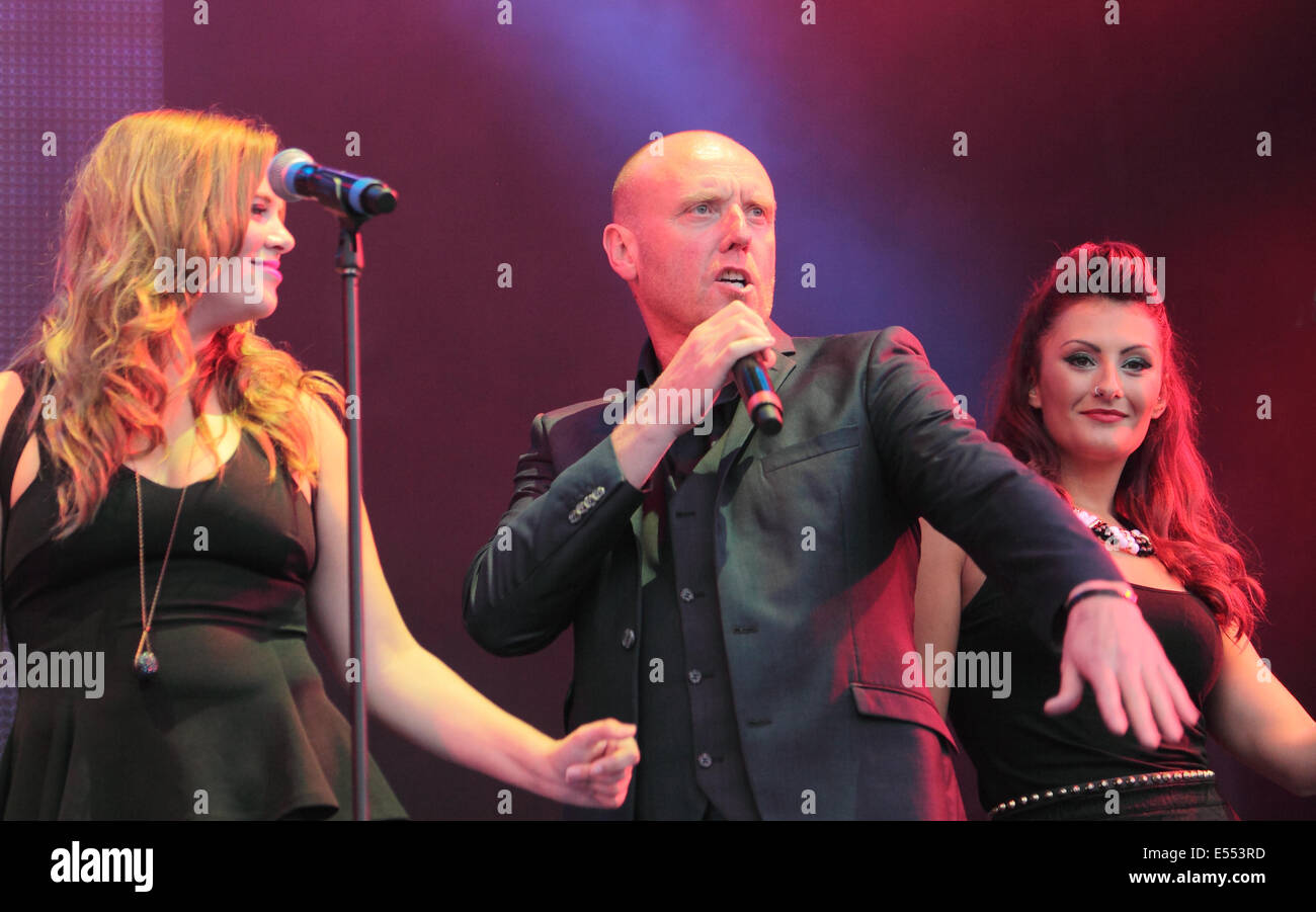 Heaven 17,play The Rewind Scotland Festival,Scone Palace,Perth Stock ...
