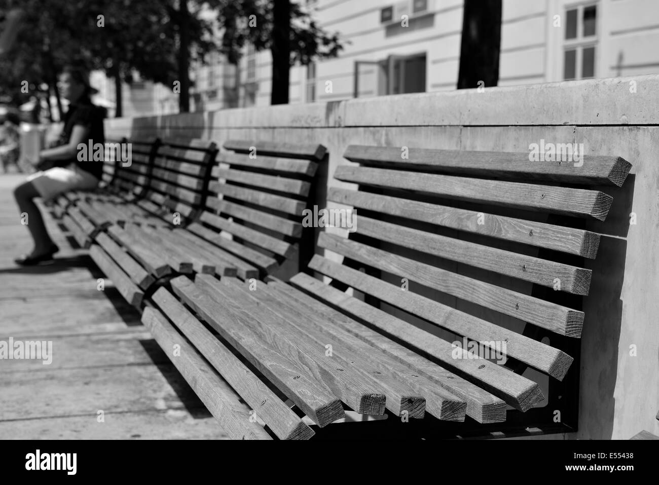 Park banks Black and White Stock Photos & Images - Alamy