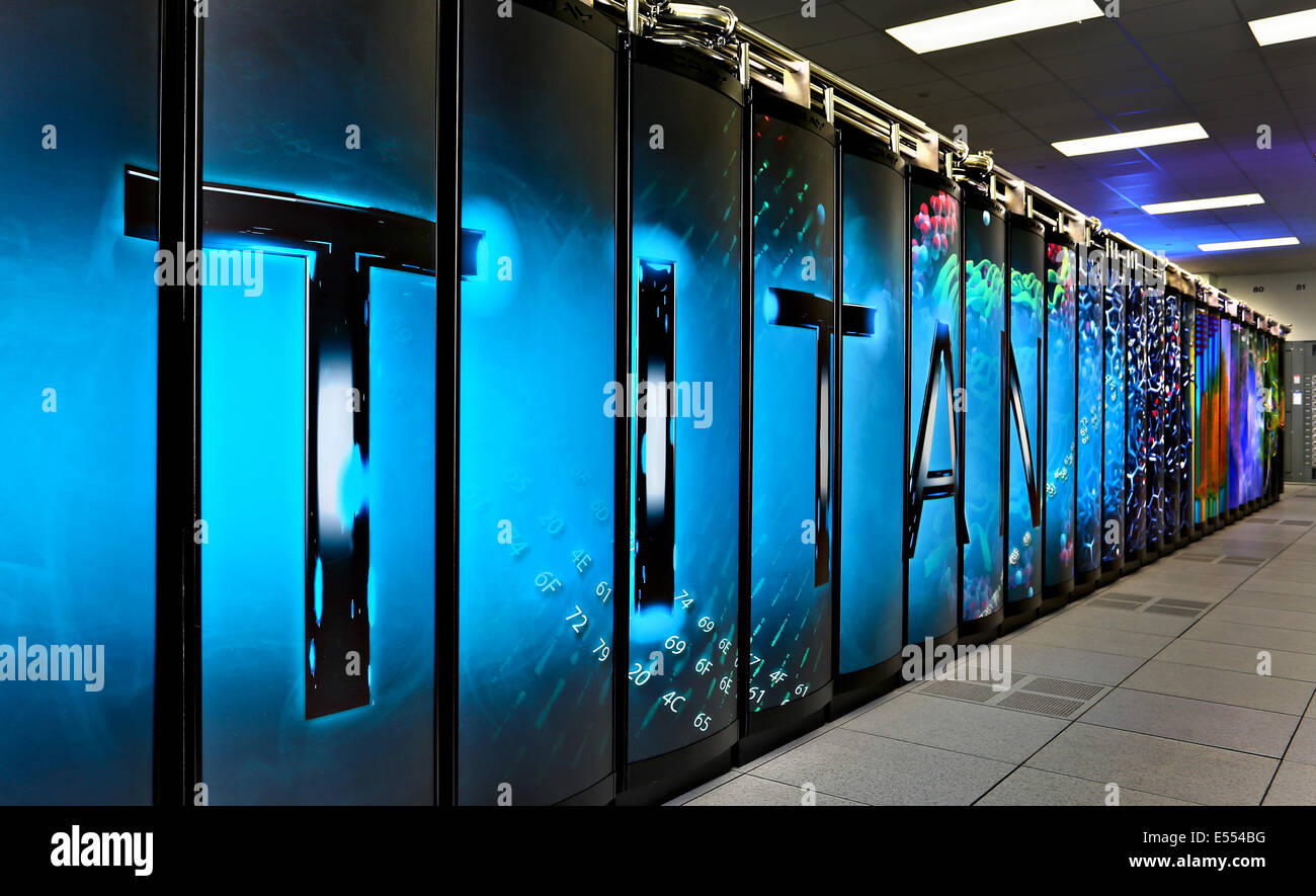 Titan supercomputer hi-res stock photography and images - Alamy