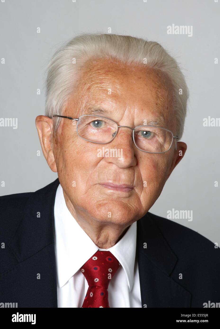 HANDOUT - An undated handout picture shows Karl Albrecht, co-founder of ...