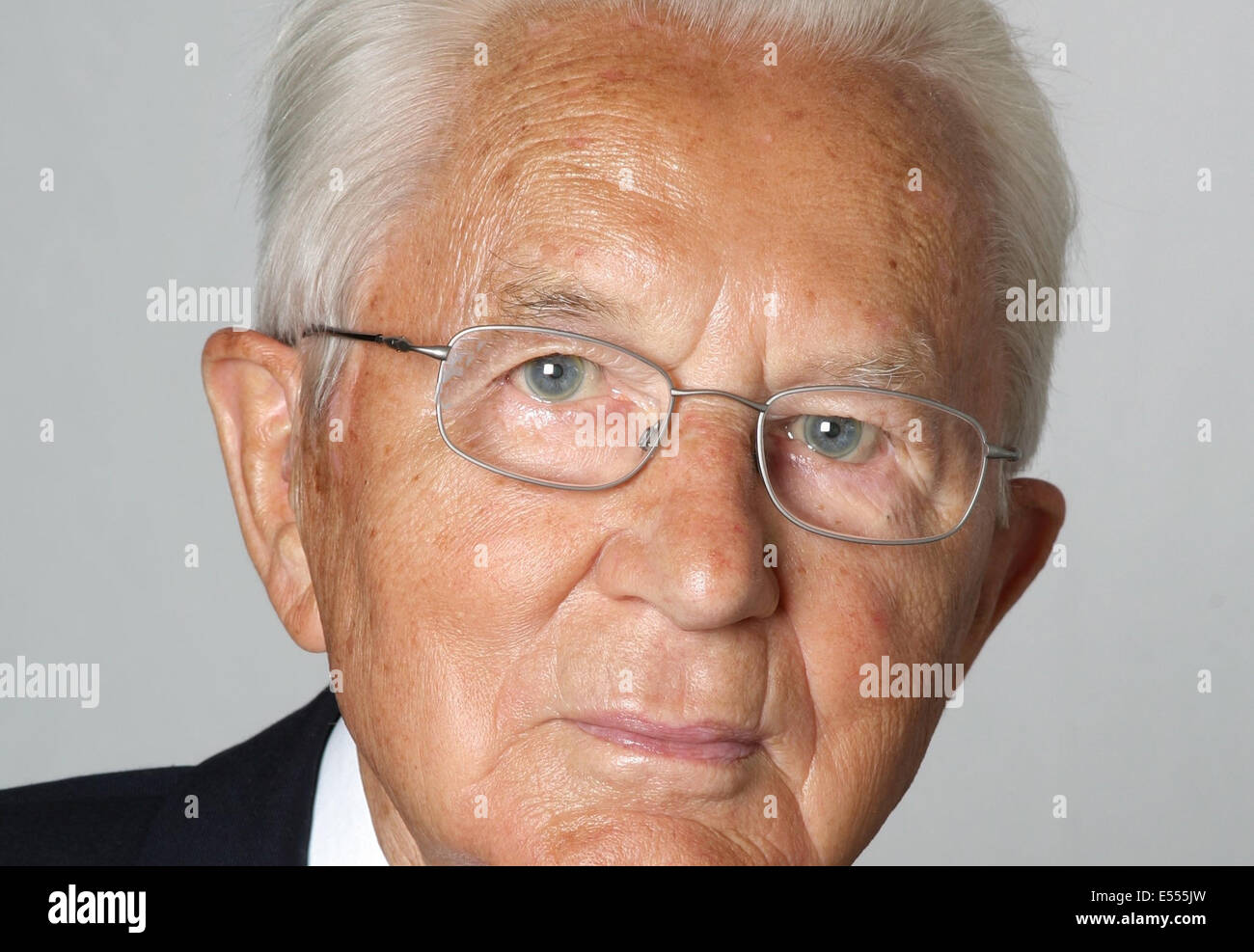 HANDOUT - An undated handout picture shows Karl Albrecht, co-founder of ...