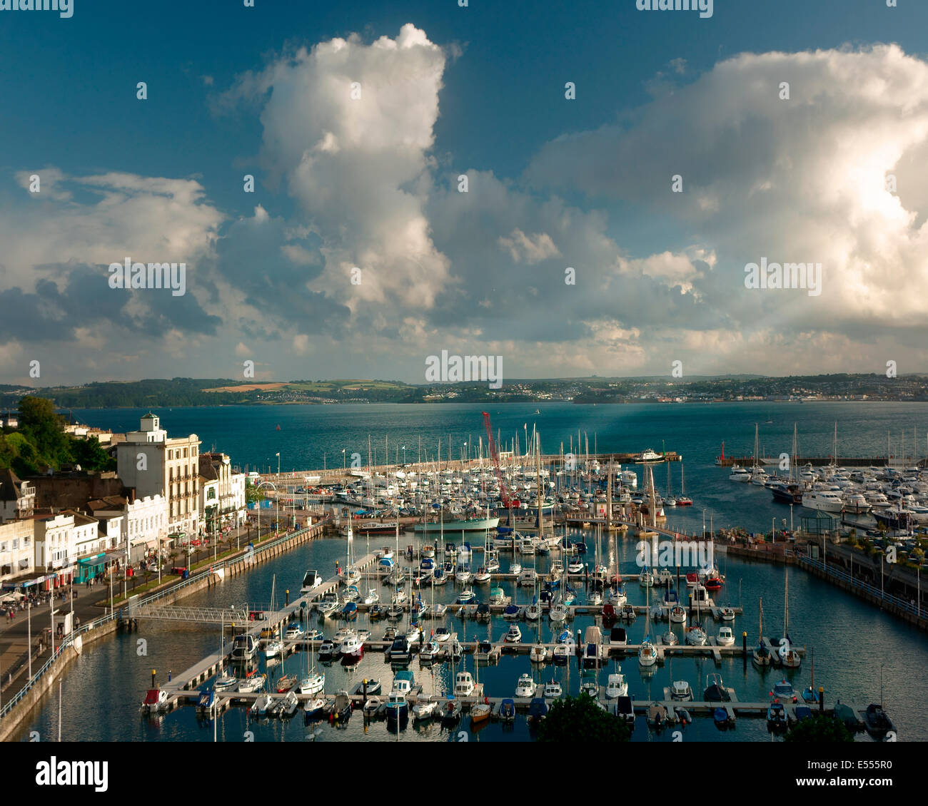 GB - DEVON: Torquay Harbour by Edmund Nagele FRPS Stock Photo - Alamy