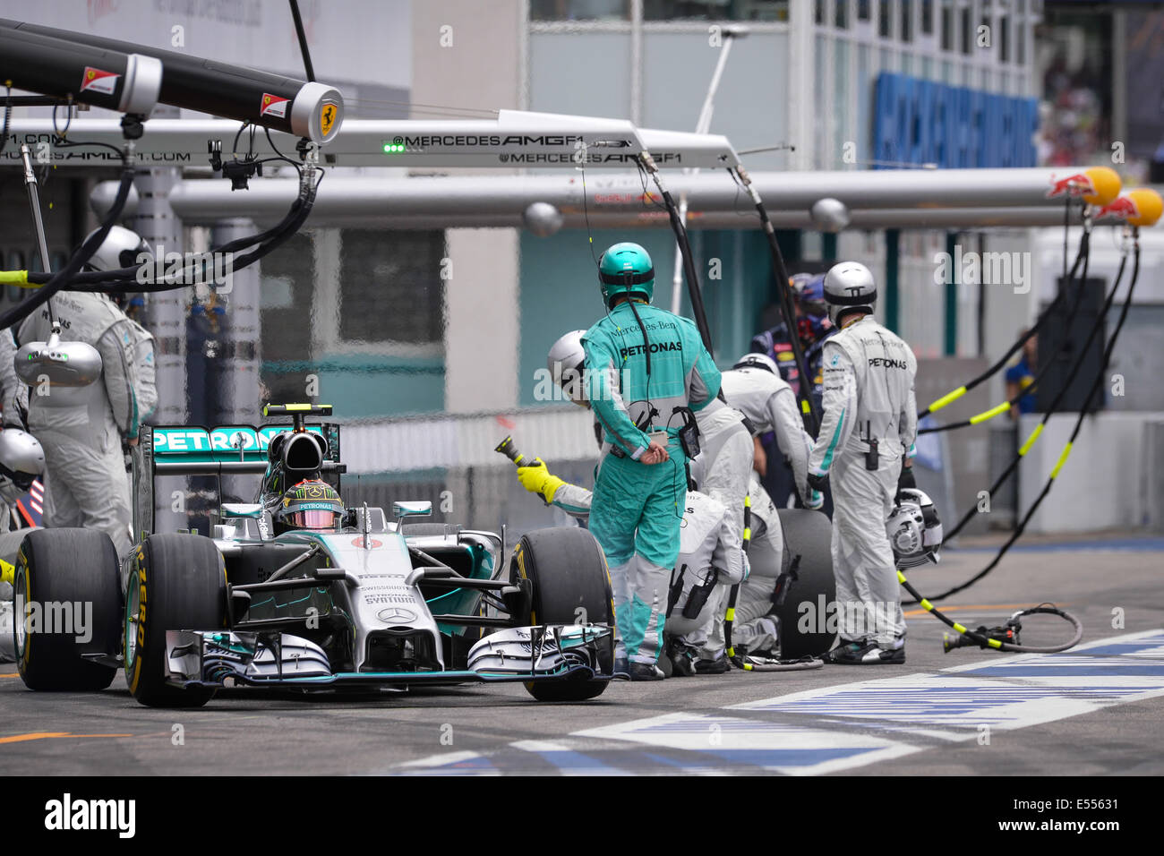 Hockenheim, Germany. 20th July, 2014. German Formula One driver Nico ...