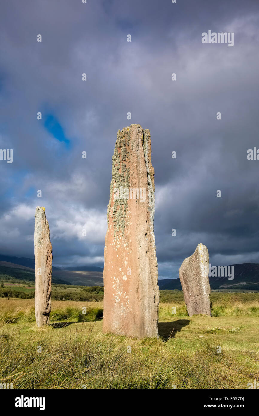 Neolithic standing stones hi-res stock photography and images - Alamy