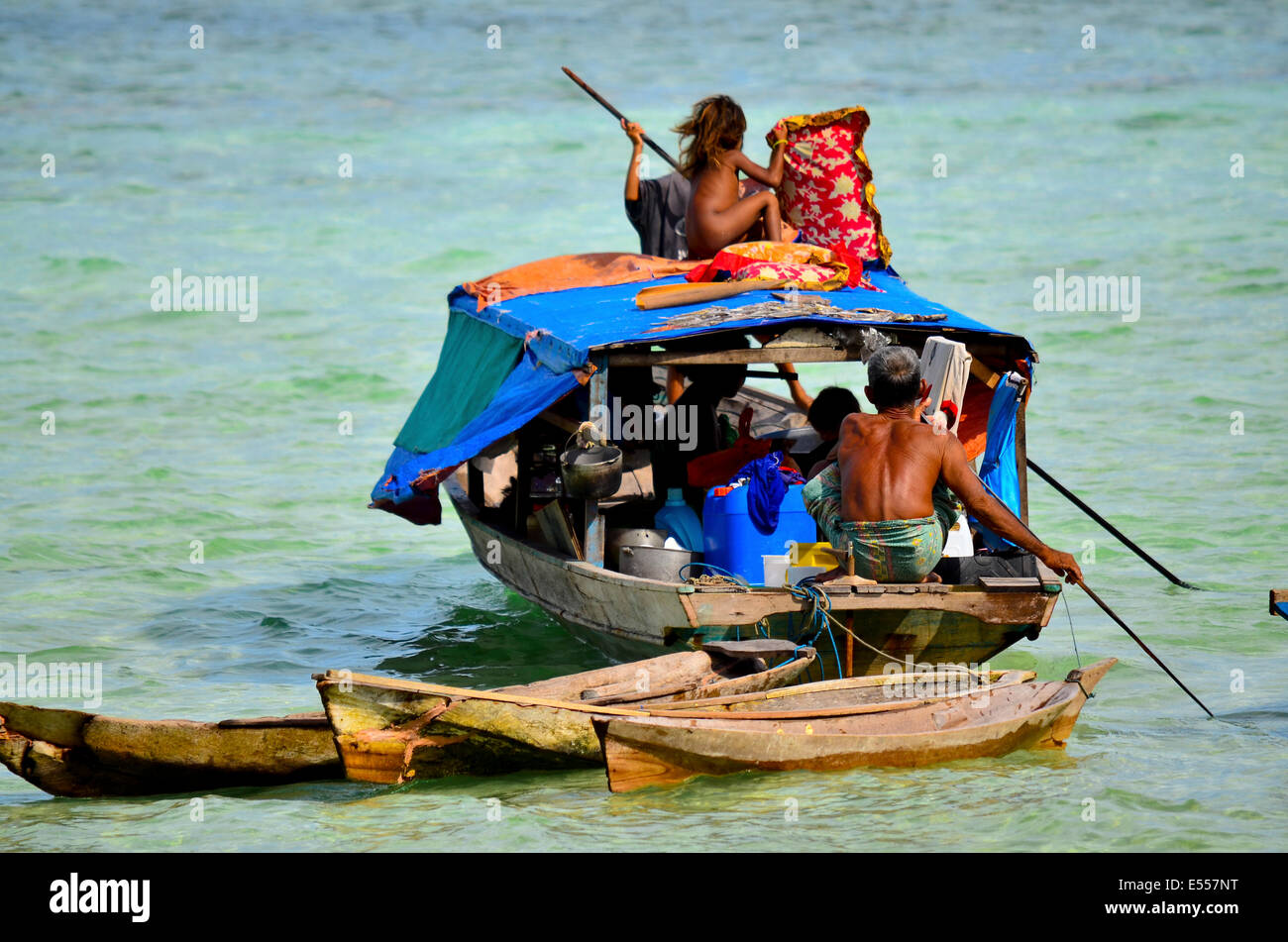 Bajau boats hi-res stock photography and images - Alamy