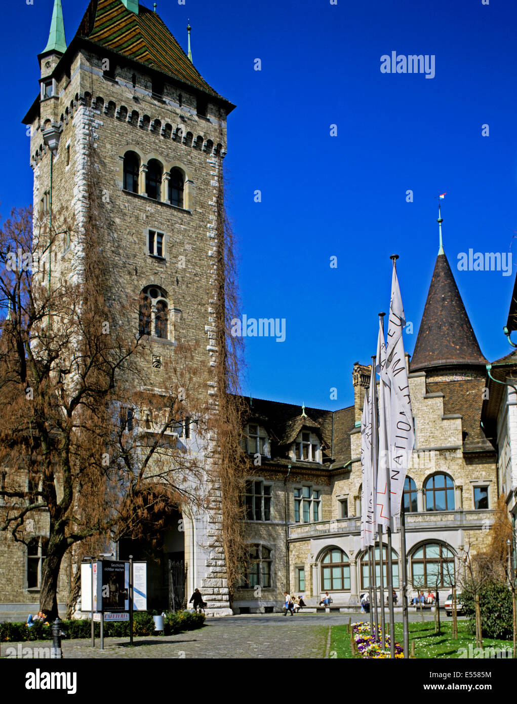 The Swiss National Museum, Zurich, Switzerland Stock Photo - Alamy