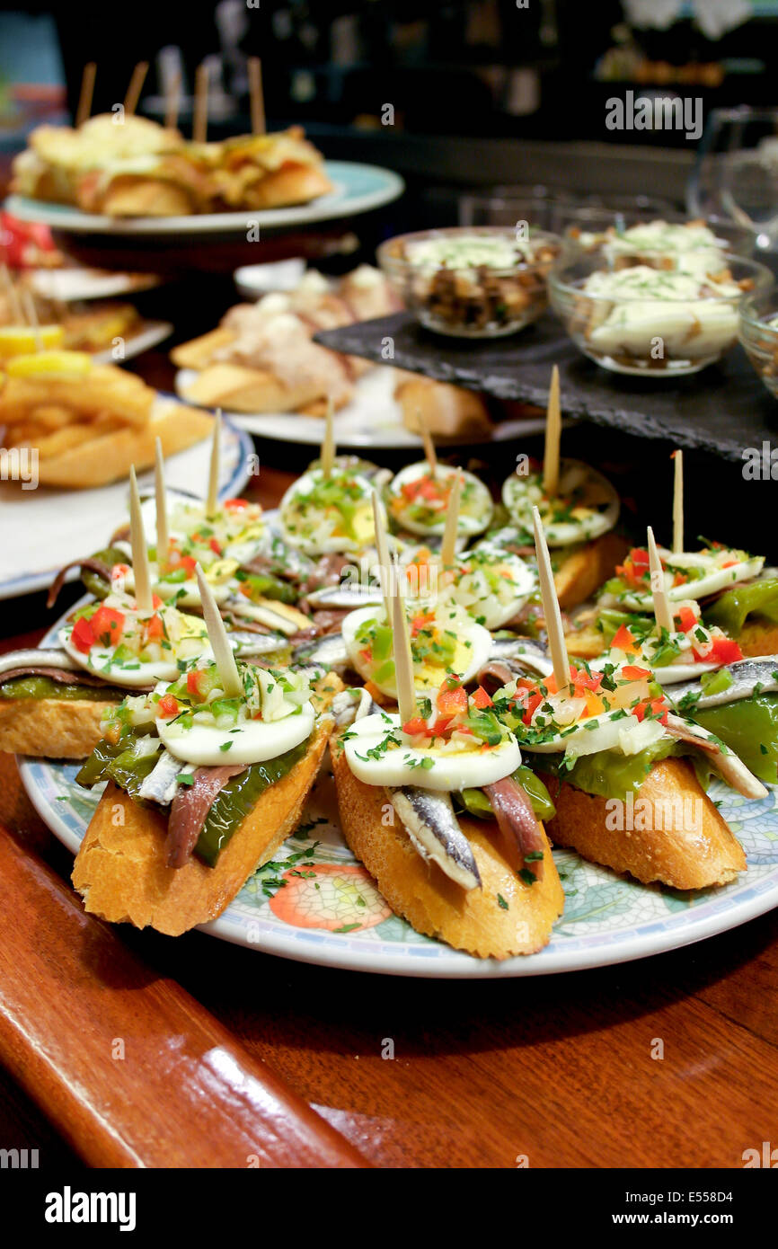 Pintxos bar hi-res stock photography and images - Alamy