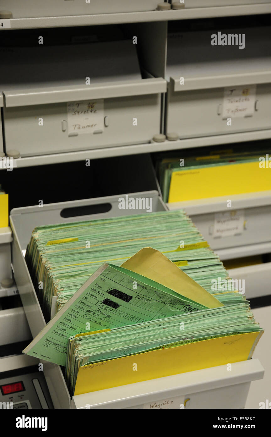 Stasi files, Agency of the Federal Commissioner for the Stasi Records ...