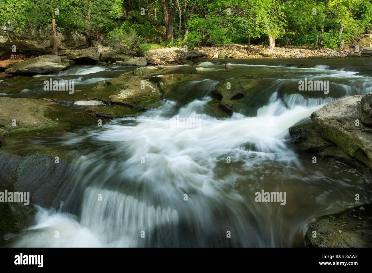 Rushing water in rocky river hi-res stock photography and images - Alamy
