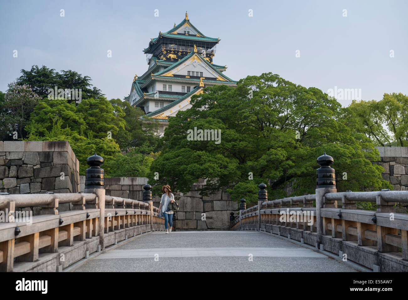 Osaka castle hi-res stock photography and images - Alamy