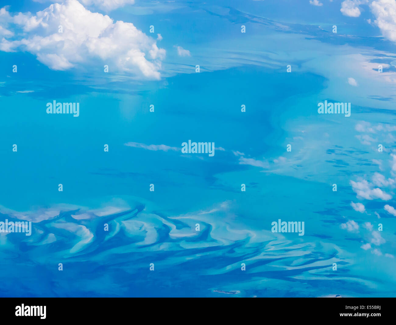Caribbean ocean aerial hi-res stock photography and images - Alamy