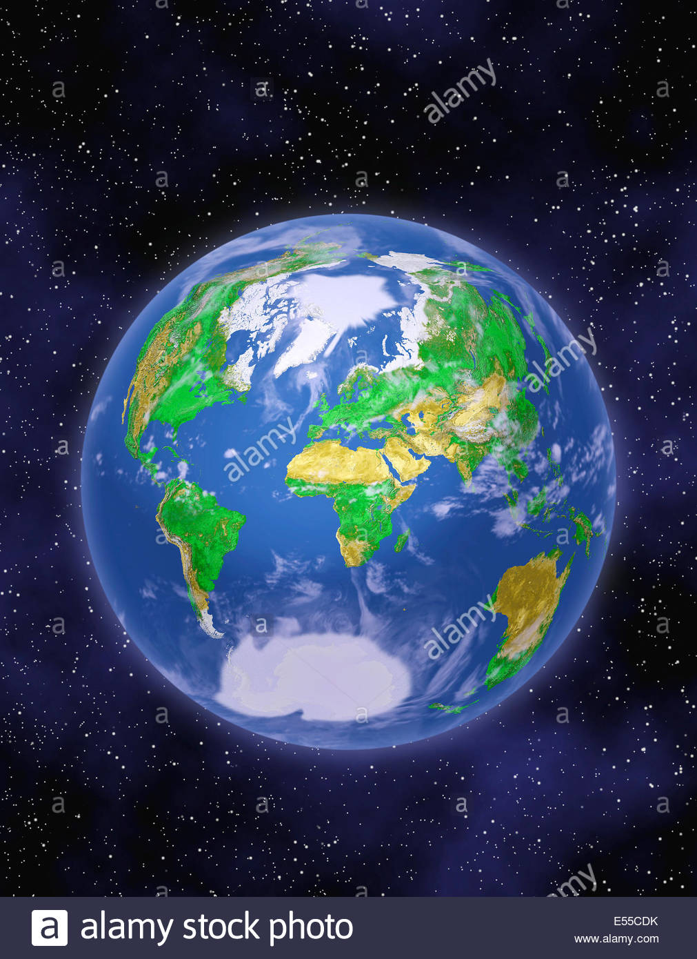 Earth Map Projection High Resolution Stock Photography and Images - Alamy