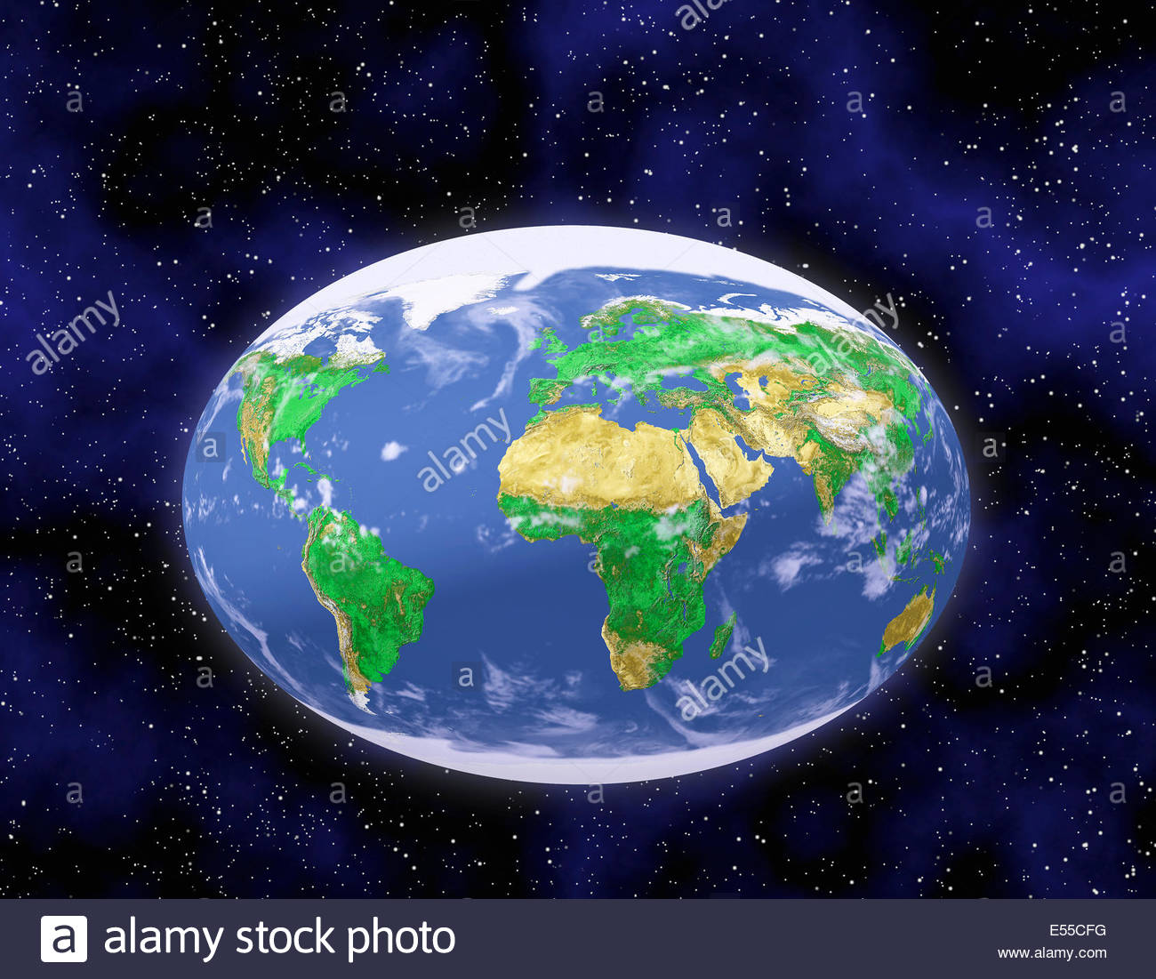 Earth Map Oval Stock Photos & Earth Map Oval Stock Images - Alamy