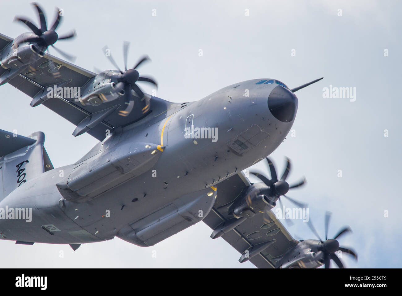 The Airbus A400M Atlas military transport aircraft was demonstrated at ...