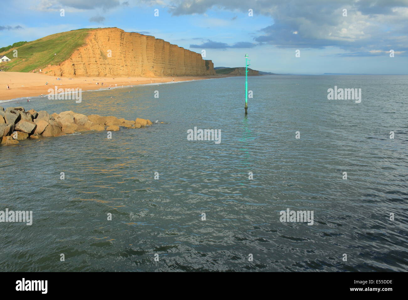 East Cliff, West Bay, Dorset, England, UK Stock Photo - Alamy