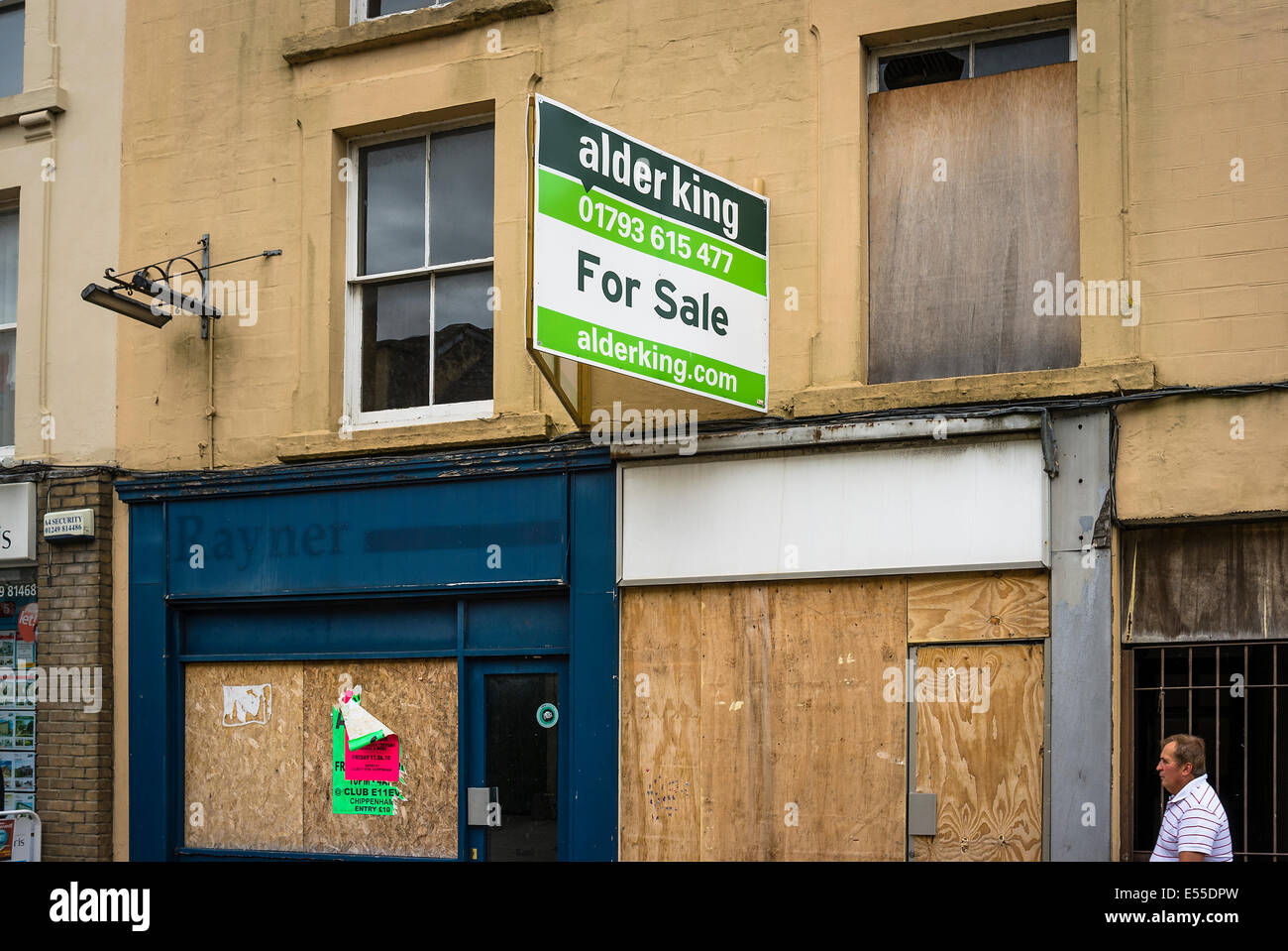 Commercial property for sale sign hi-res stock photography and images ...