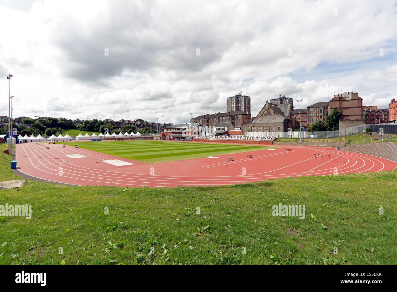 Lesser Hampden, Glasgow, Scotland UK. 21st July, 2014. Lesser Hampden ...