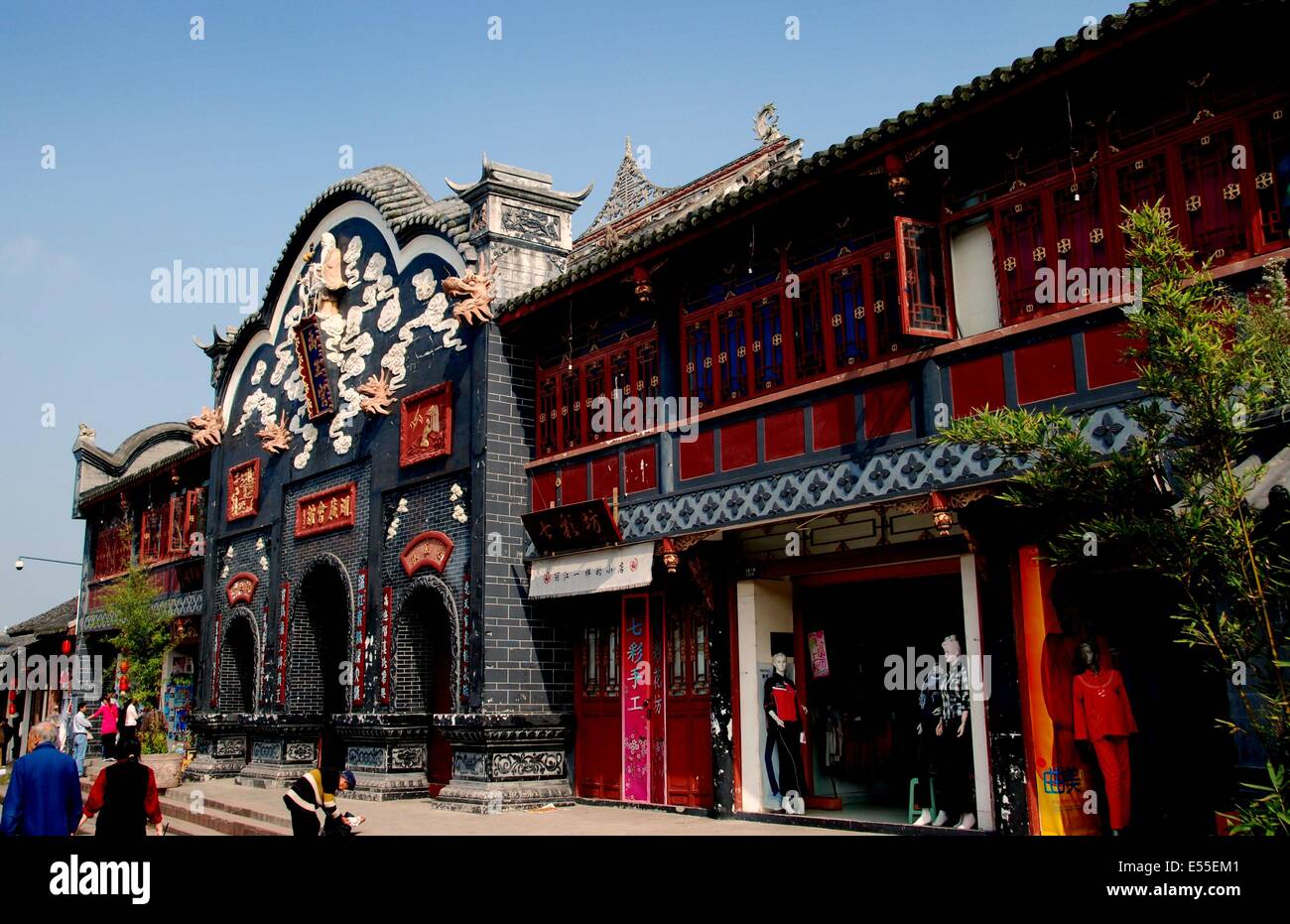 LUO DAI, CHINA: The outstanding 1746 HuBei and Hunan Guildhall on the ...