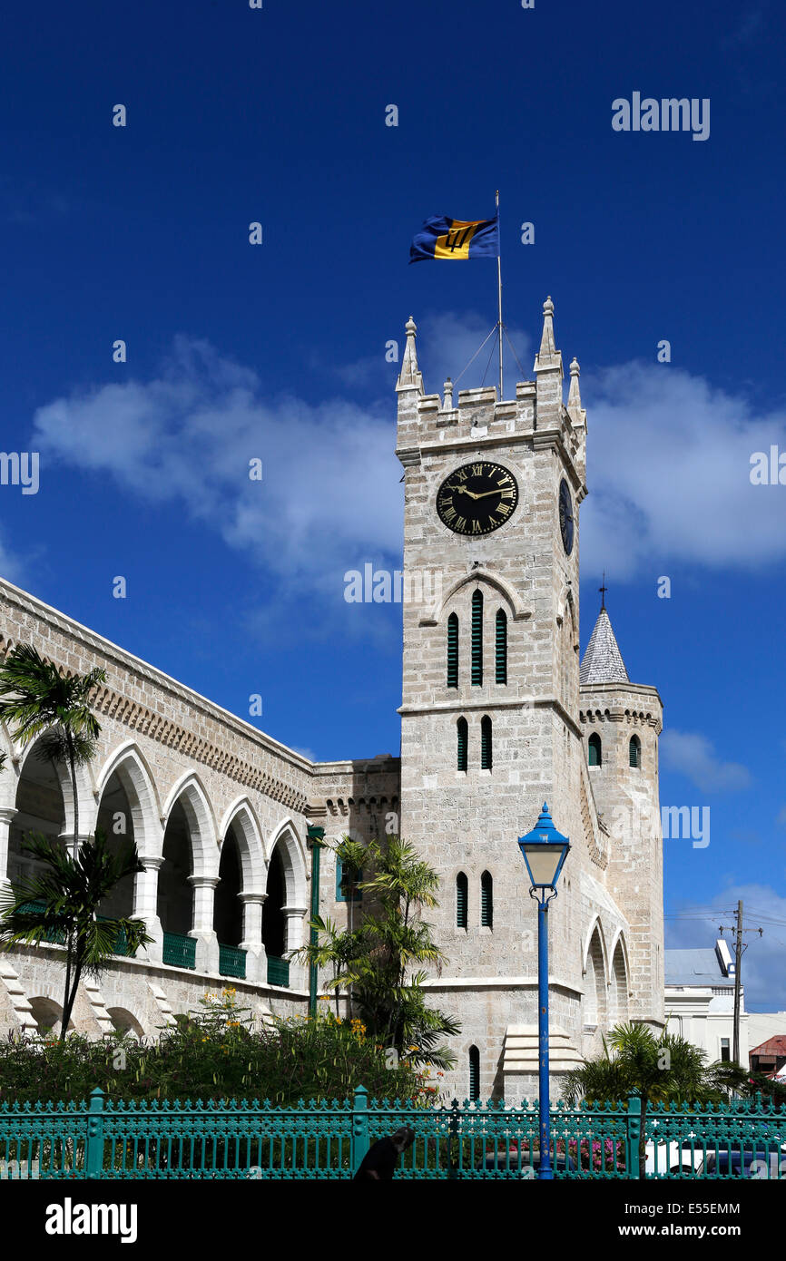 The Parliament Building in Bridgetown, Barbados, West Indies Stock ...