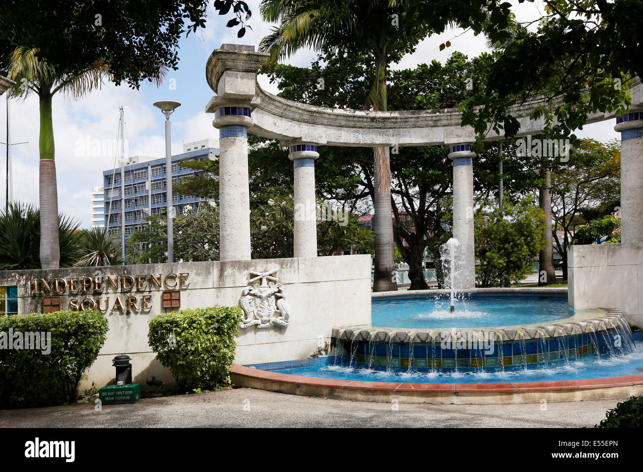 Independence Square in Bridgetown, Barbados Stock Photo - Alamy