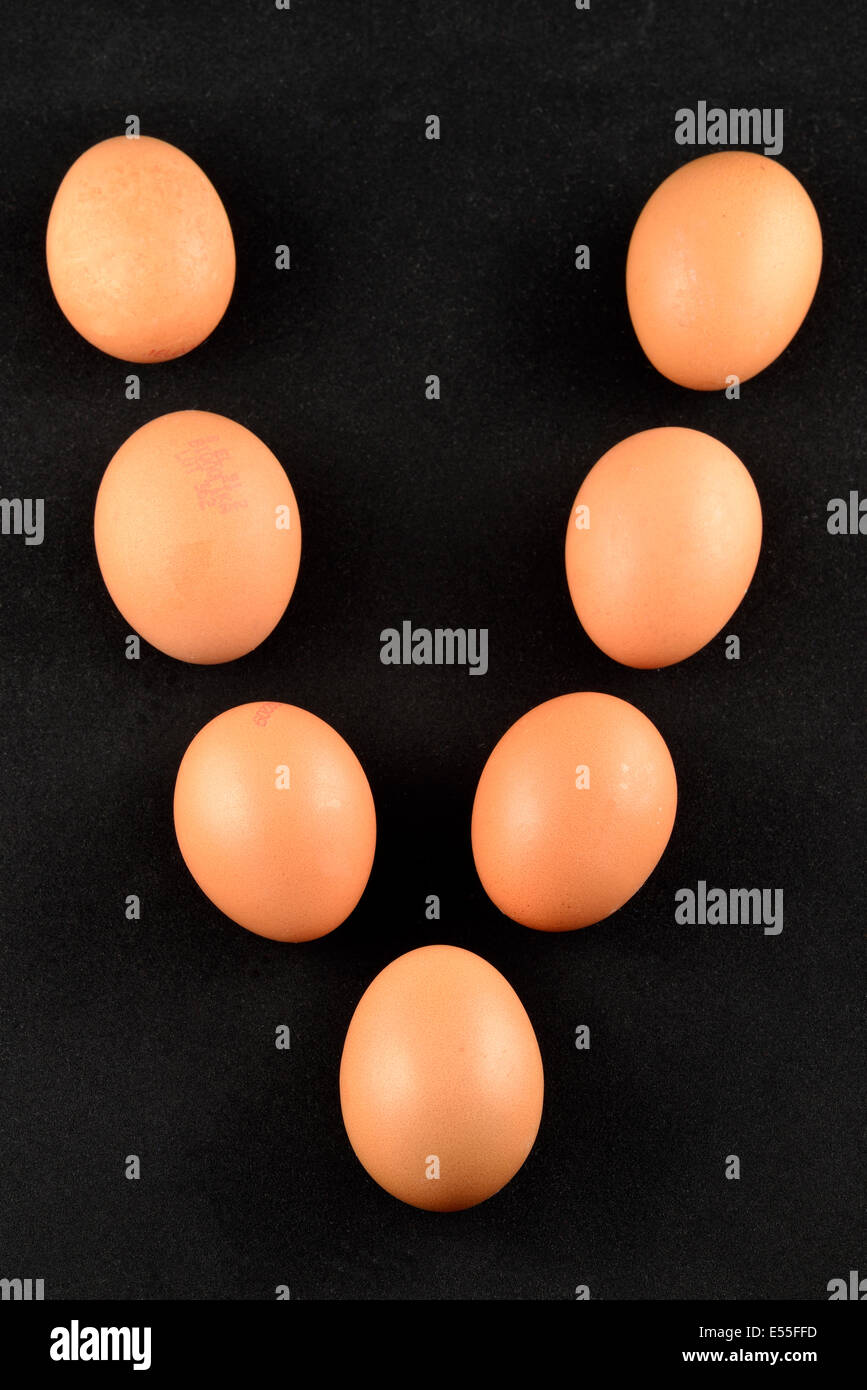 Bio farm eggs hi-res stock photography and images - Alamy
