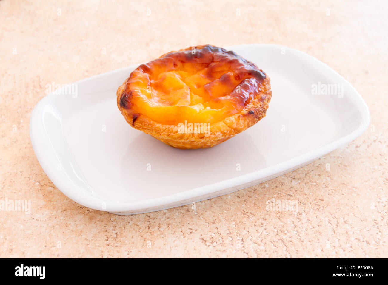 Pastel de nata is a Portuguese egg tart pastry, common in Portugal, the ...
